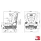 UnitedSeats MGV65 W seat pvc | EBLO