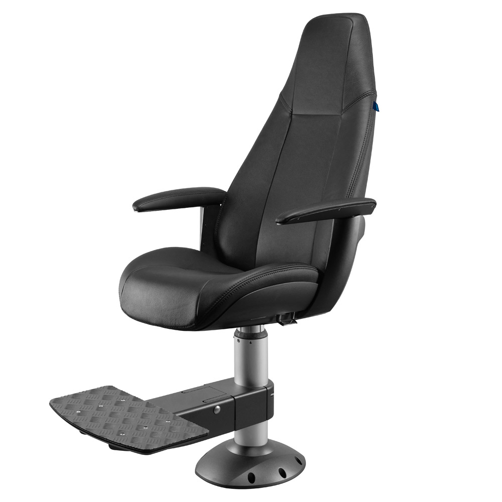 Norsap 1100 comfort stoel leer incl. flensvoet & voetensteun | EBLO